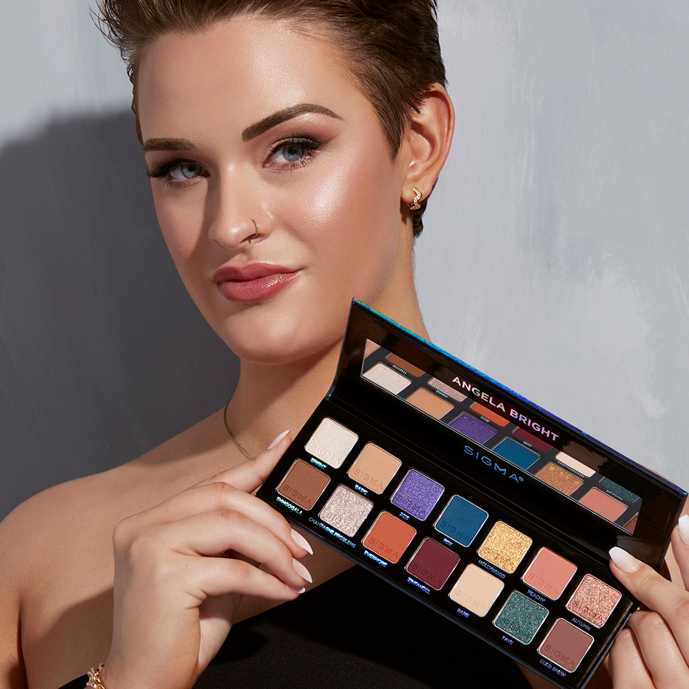 Sigma x Angela Bright Eyeshadow Palette | Bright Eyeshadow