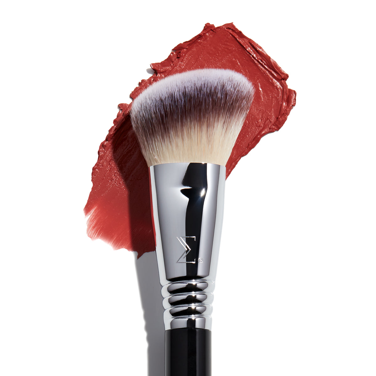 F43 Soft Angled Cheek Makeup Brush | Precision Face Brush