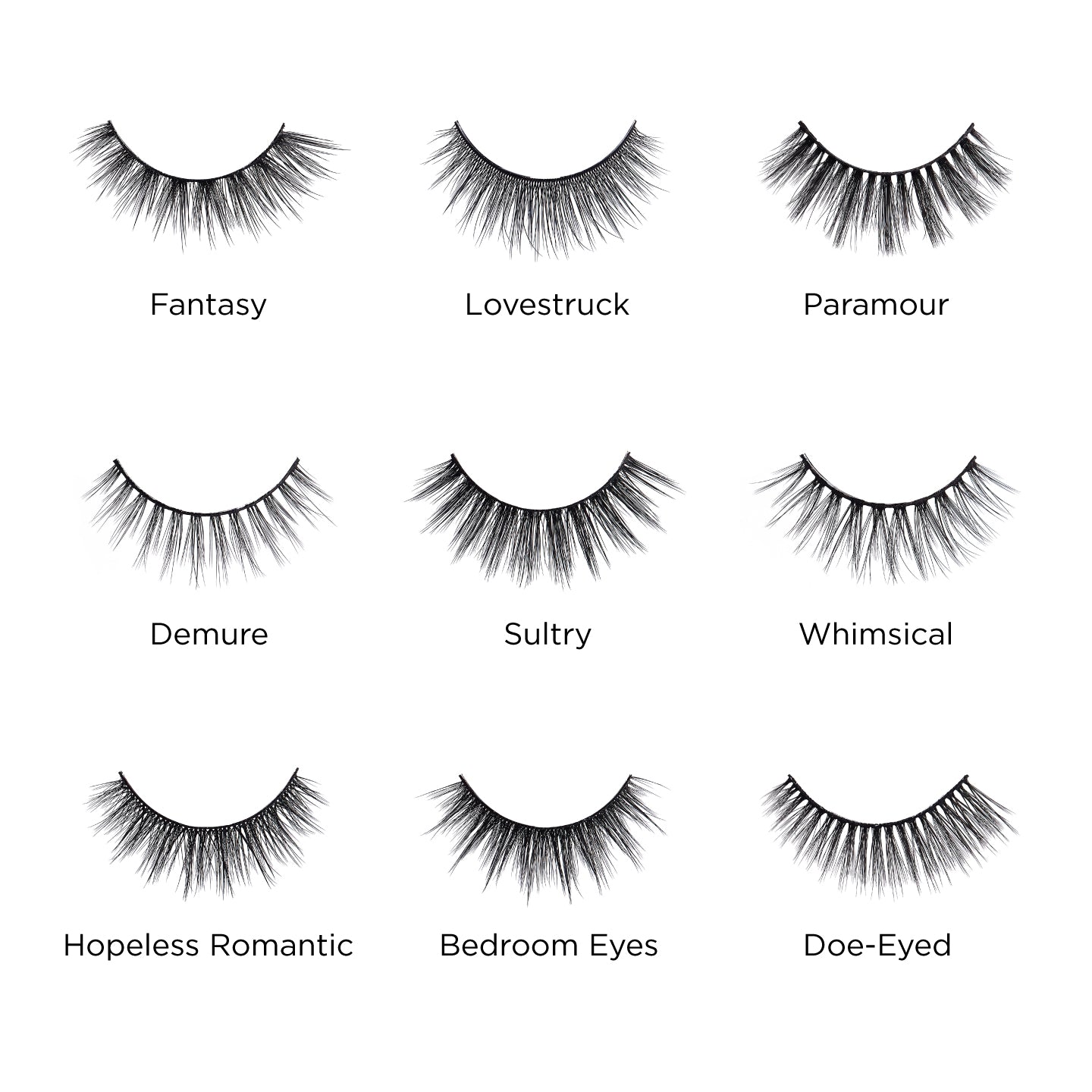 Doe Eyed False Lashes Fake Eyelash Eyelash Extensions