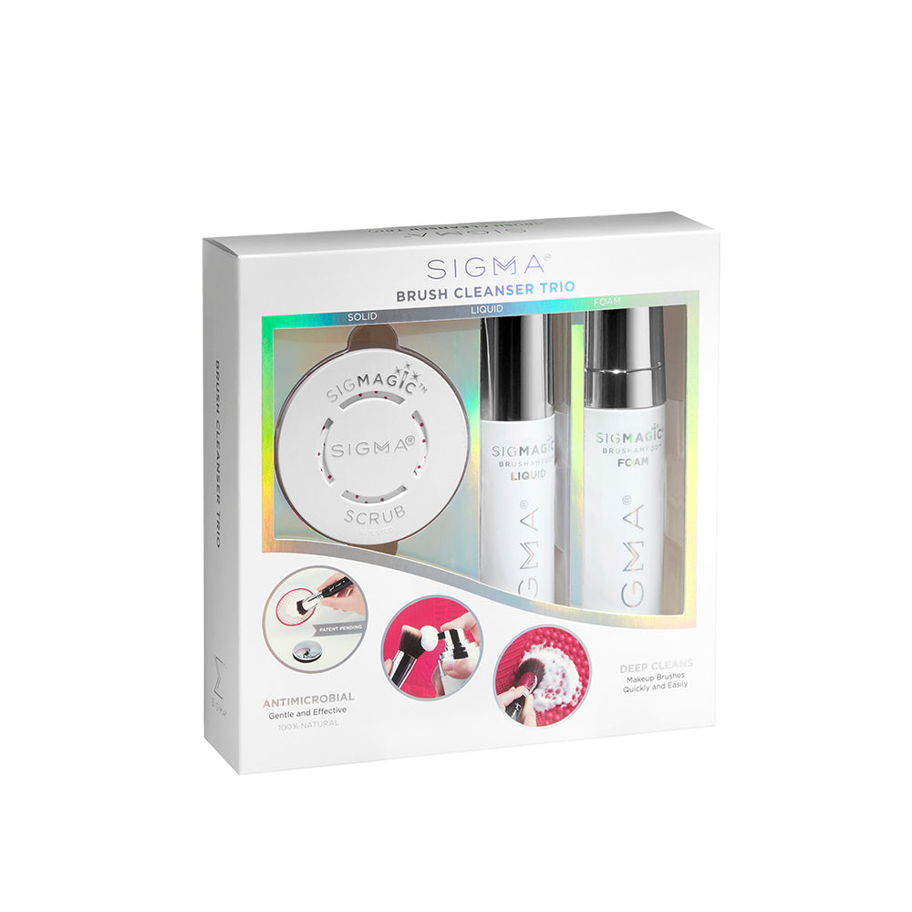 Brush Cleanser Trio | Sigma Beauty