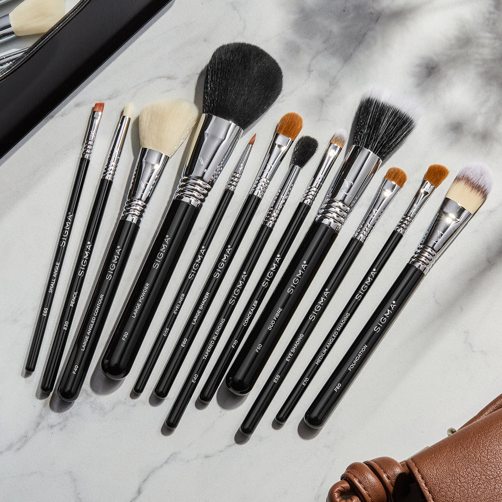 Essential Brush Set | Complete Makeup Brushes Kit | Sigma